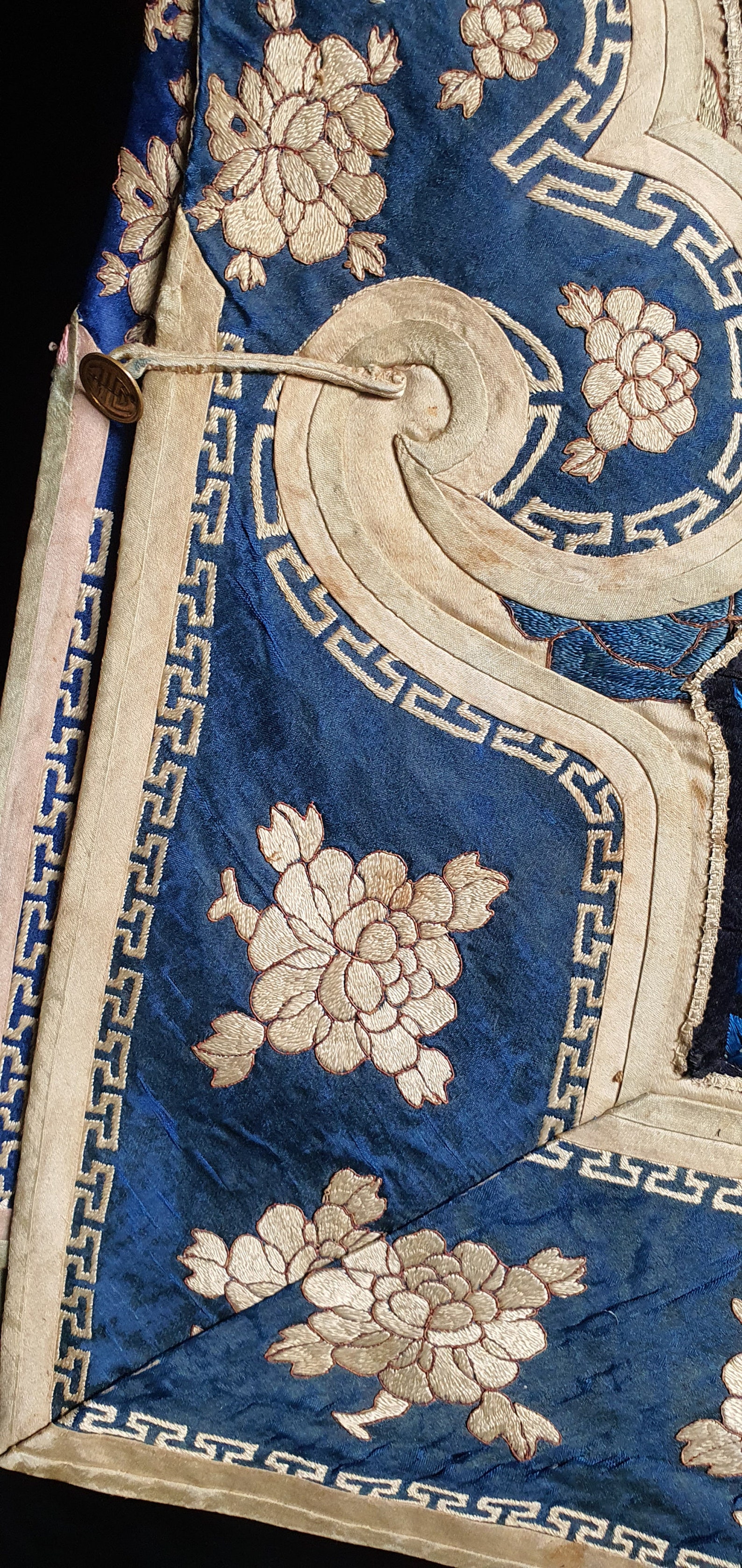 Stunning 19thc Qing Chinese Embroidered Silk Robe Kesi - Etsy