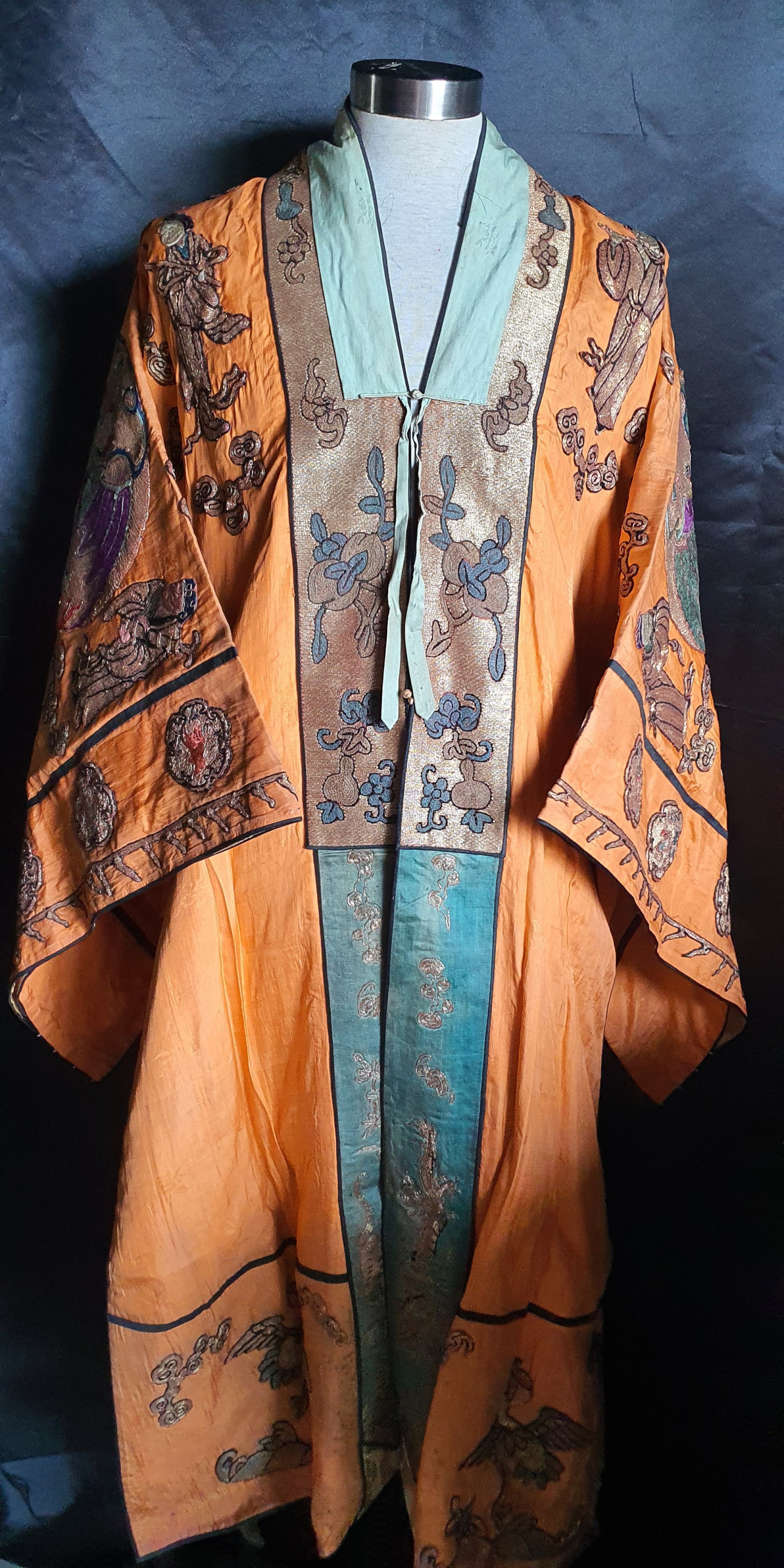 Exceptional Rare Mid 19thc Qing Chinese Taoist Daoist Dragon ...