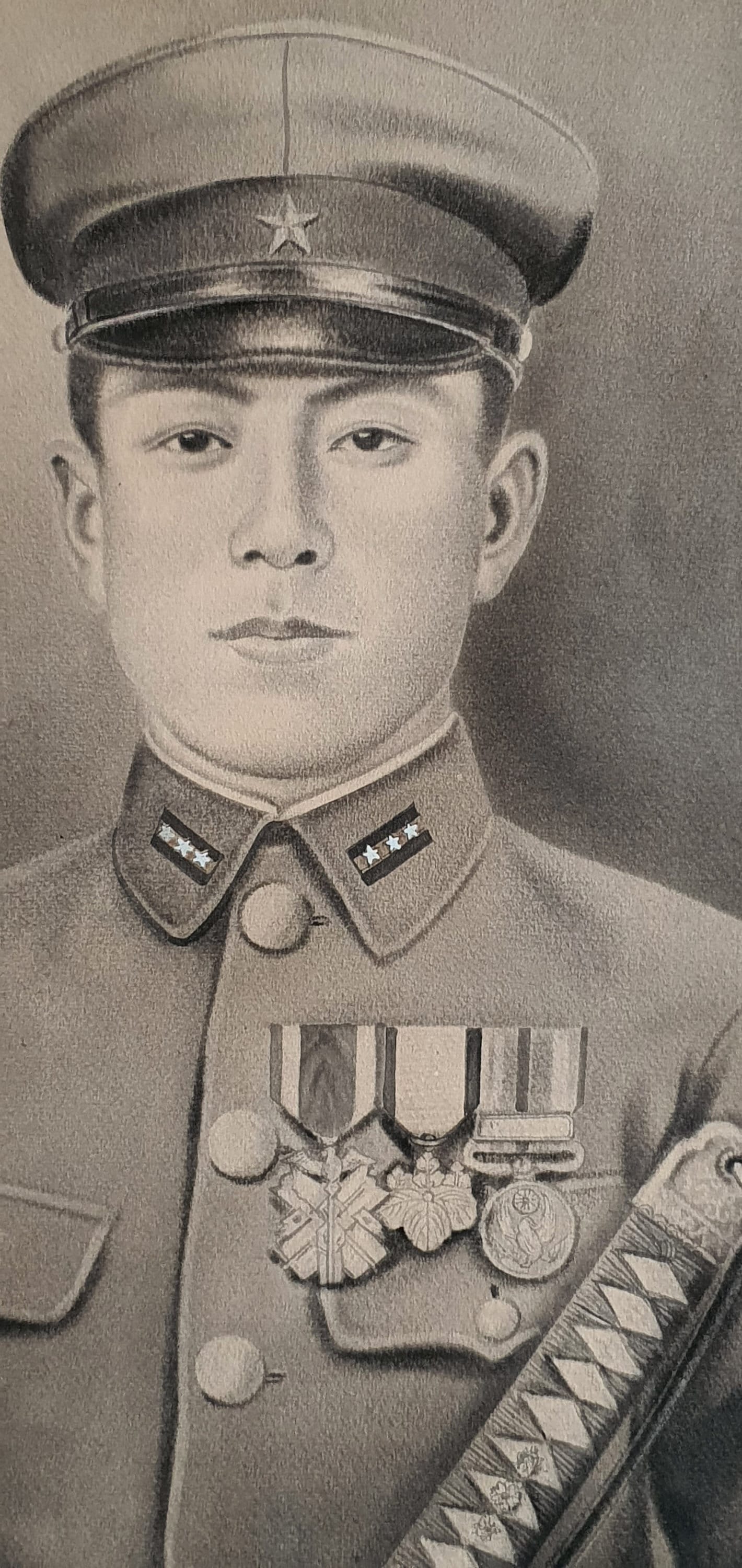 WW2 Imperial Japanese Officer Soldier Portrait - Etsy