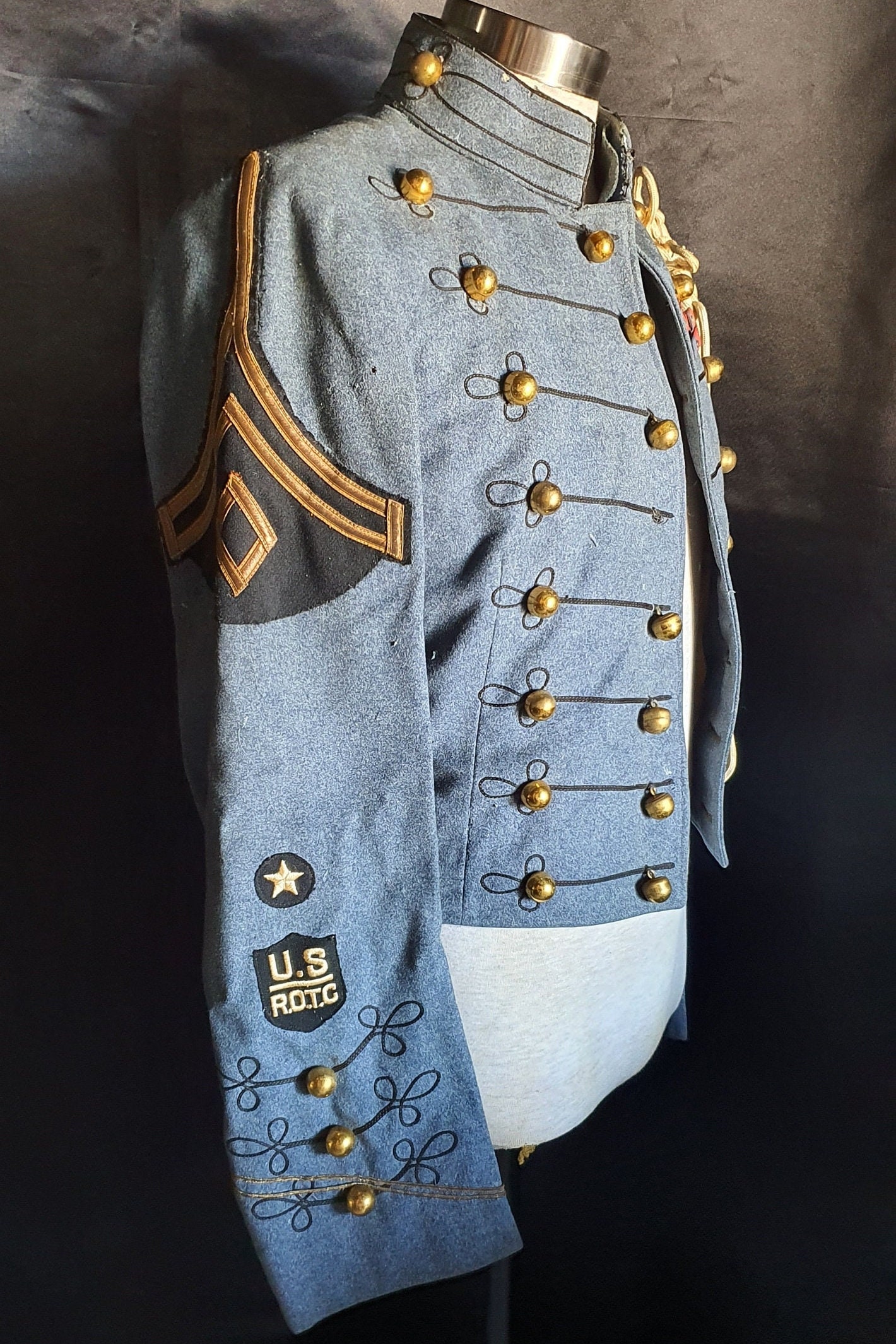 Vintage WW2 US Army ROTC Tunic Jacket - Etsy
