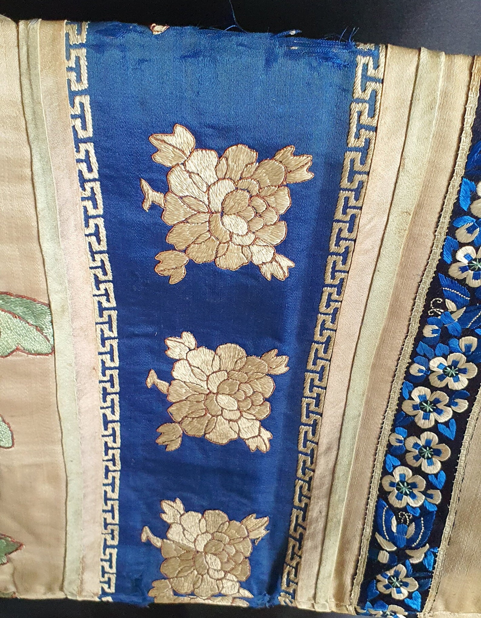 Stunning 19thc Qing Chinese Embroidered Silk Robe Kesi - Etsy