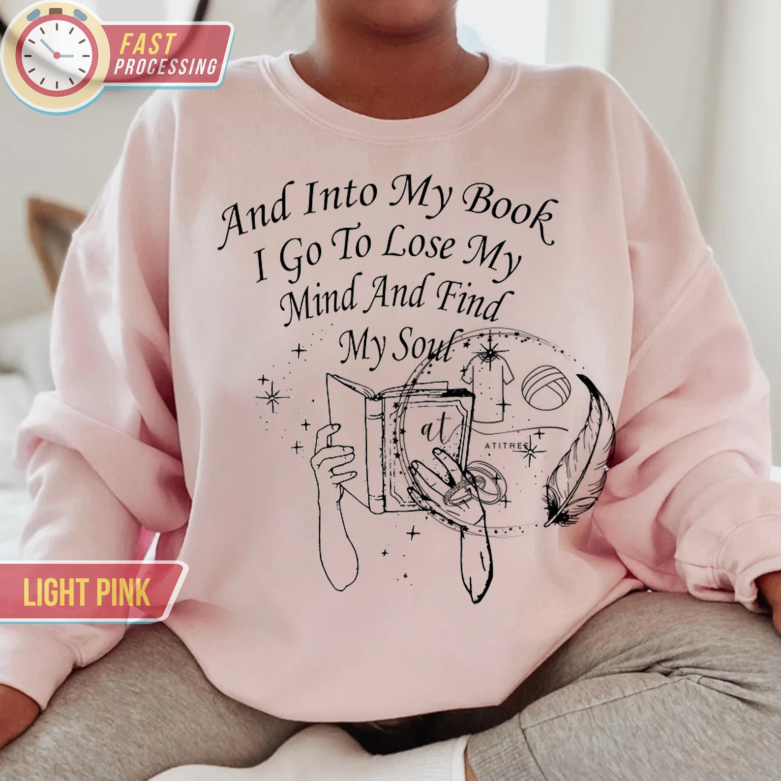 Book Shirt, and Into My Book I Go Find My Sould, Book Gift, Book Lover ...