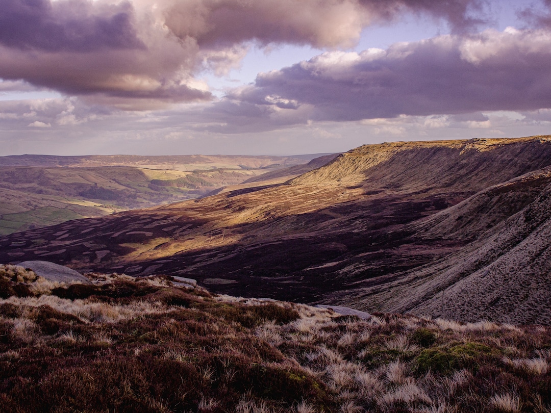 Peak District National Park Kinder Scout Framed & Mounted - Etsy