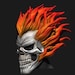 Ghost Rider Helmet STL COSPLAY - Etsy