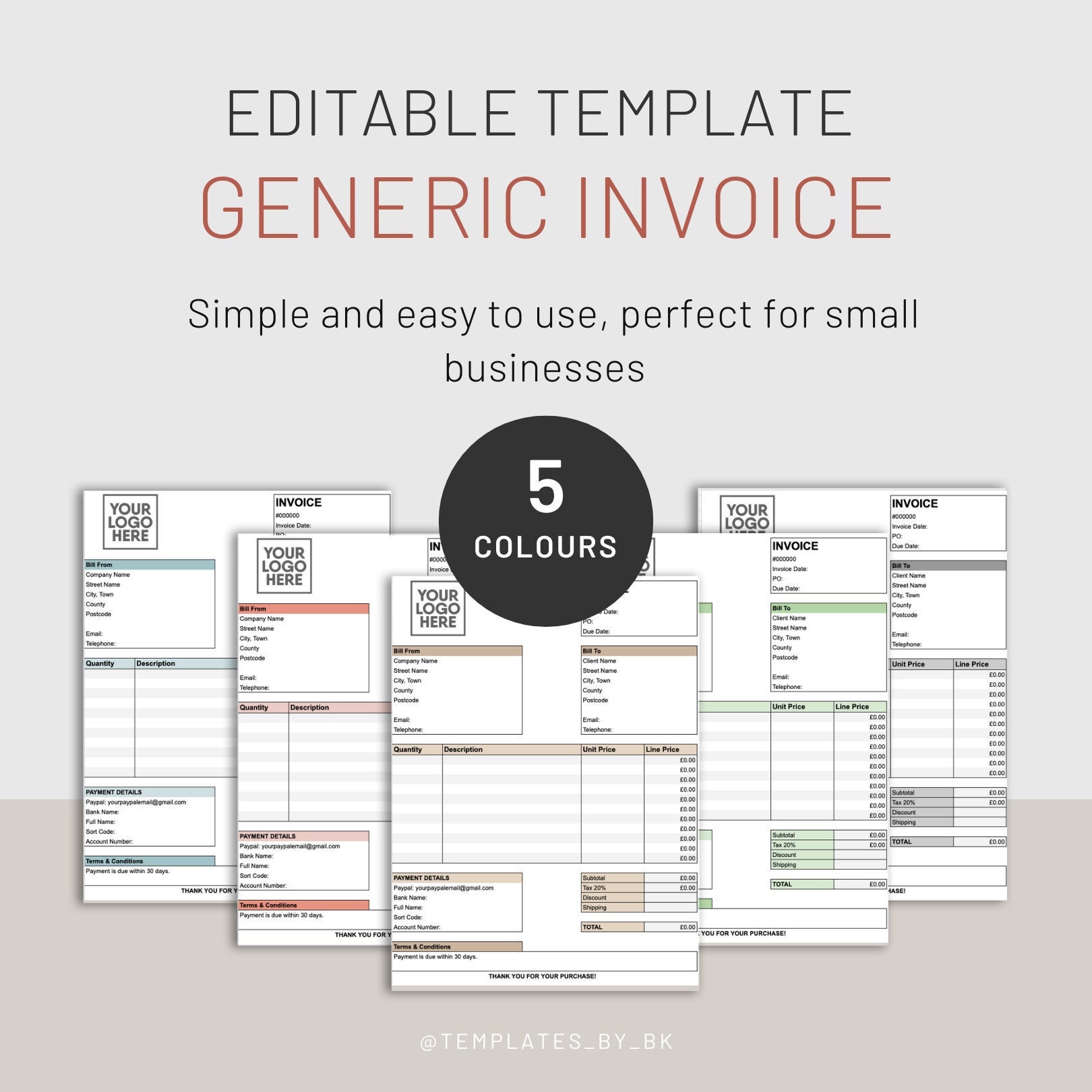 Automatic Template - Etsy