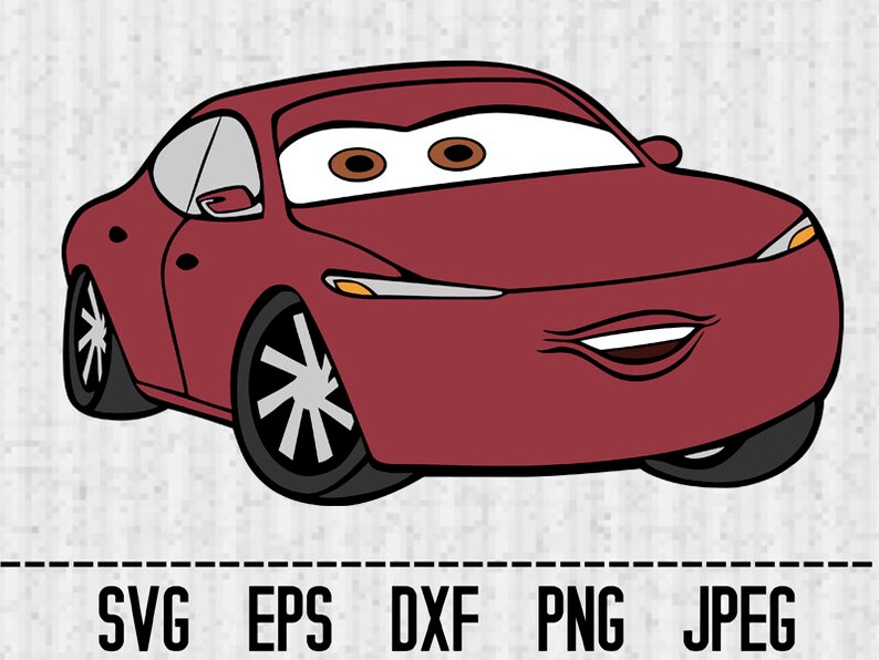 Cars 2 Natalie Certain Svg Dxf PNG JPEG EPS Cameo Cricut - Etsy Israel