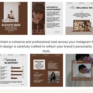 Editable Instagram Canva Template, Coach Template, Business Branding ...