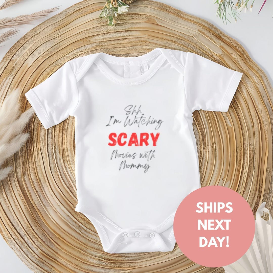 Shhh... I'm Watching Scary Movies With MOMMY, Netflix and Chill Onesie ...