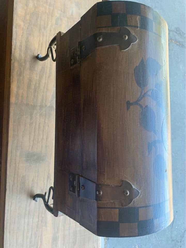 Hope Chest,miniature Vintage Hope Chest, Solid Wood, Hand Made. - Etsy