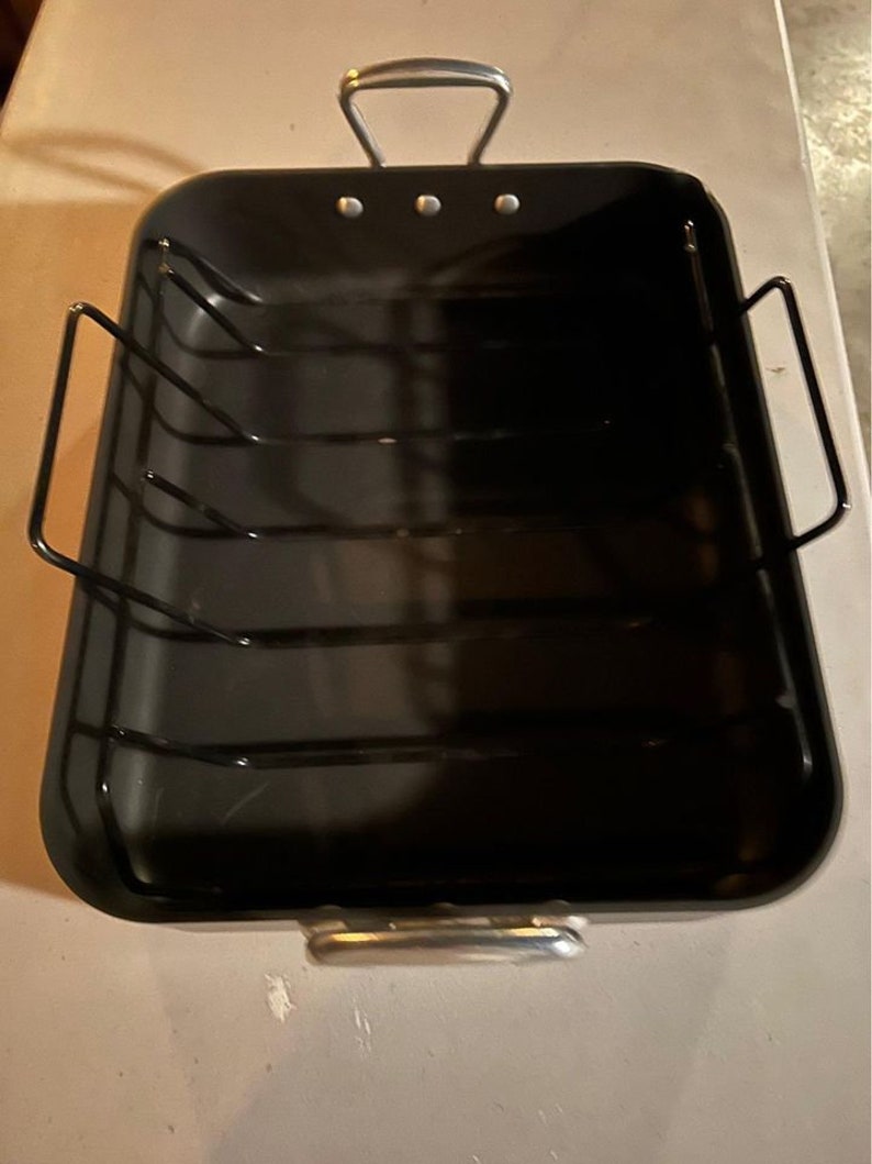 Farberware 12” X 16” Non- Stick Roaster With Rack - Etsy