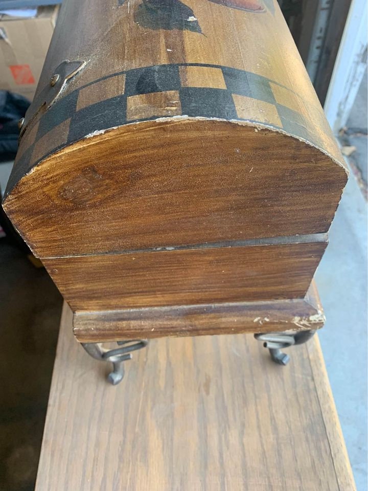 Hope Chest,miniature Vintage Hope Chest, Solid Wood, Hand Made. - Etsy