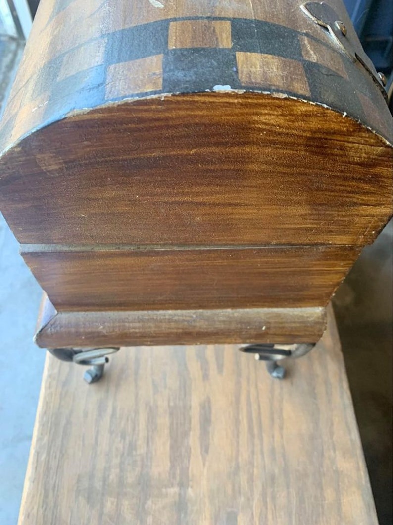 Hope Chest,miniature Vintage Hope Chest, Solid Wood, Hand Made. - Etsy