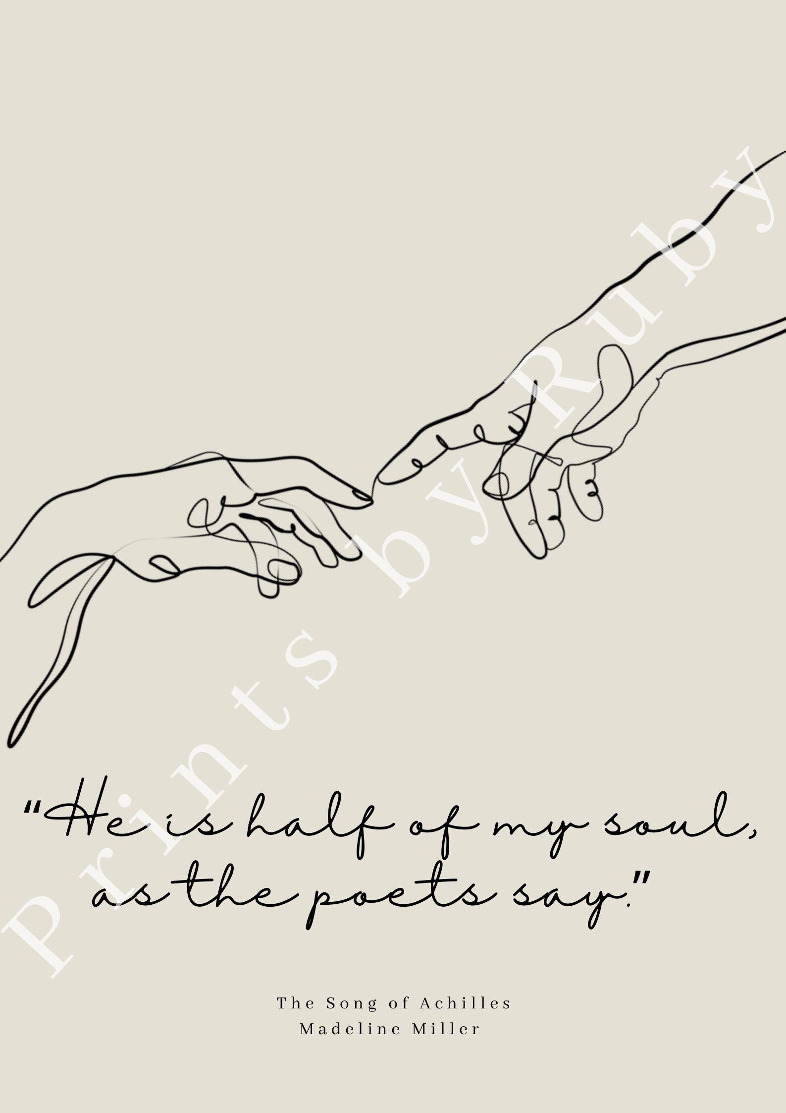 Song of Achilles Digital Print - Etsy