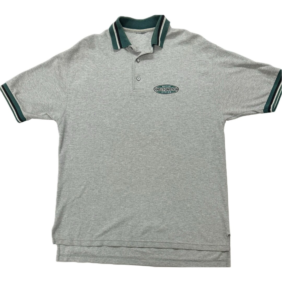 Vintage Harley Davidson Cycles Biker Polo Shirtxxl - Etsy