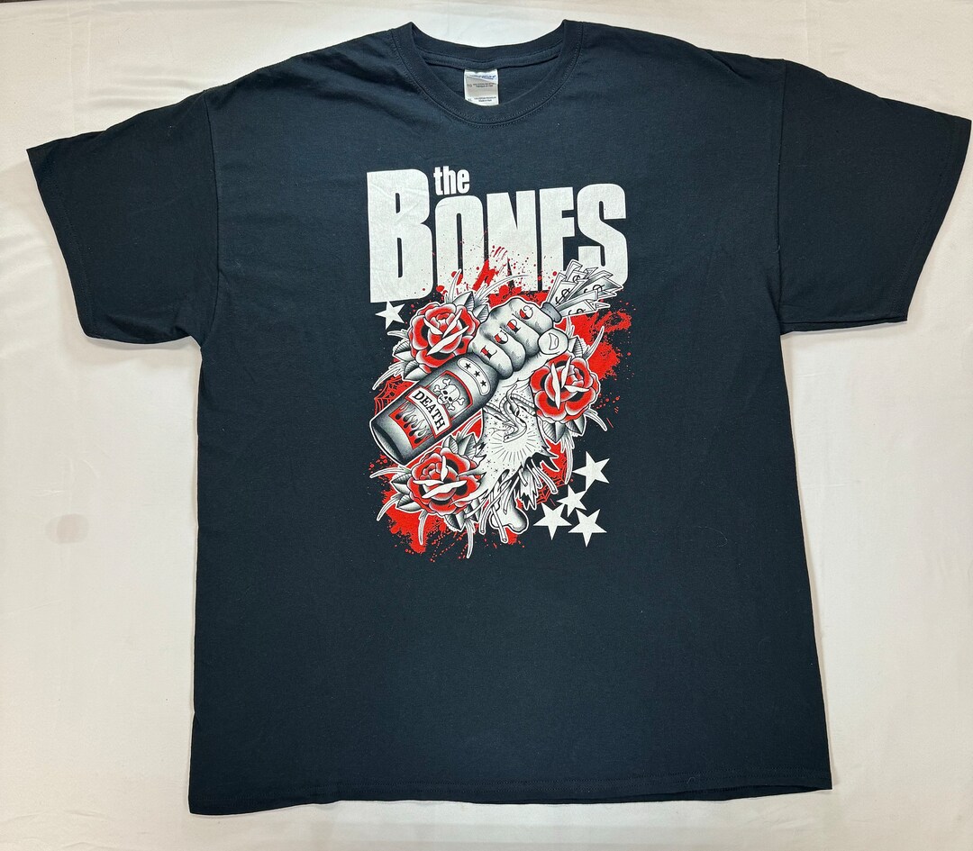 Vintage Punk Rock Metal the Bones Band Shirt Size XL Black No - Etsy