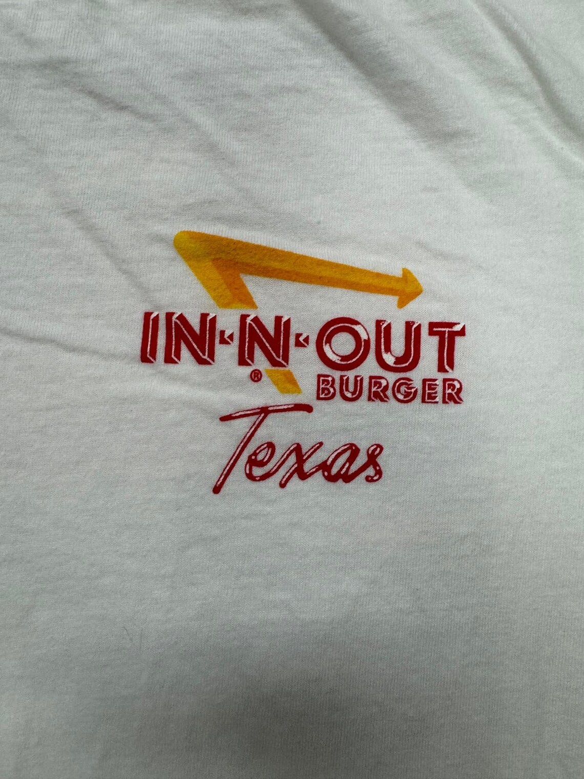 Vintage in N Out Burger Logo Texas Vacation Teesmall - Etsy