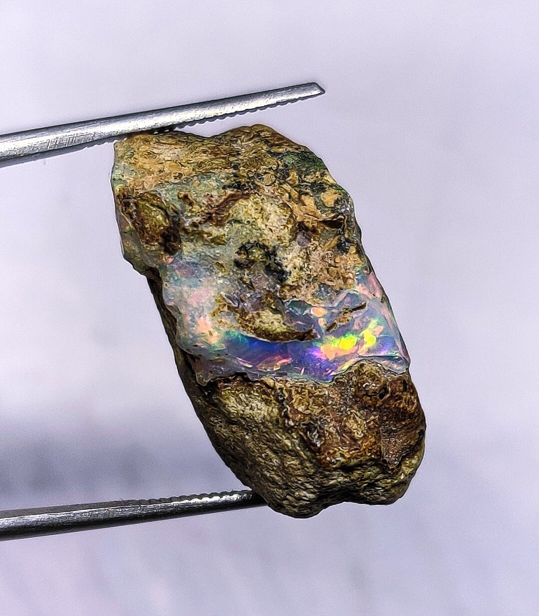 AAA Natural Dry Ethiopian Opal Rough Weight 18 Crt Big Size Opal Rough ...