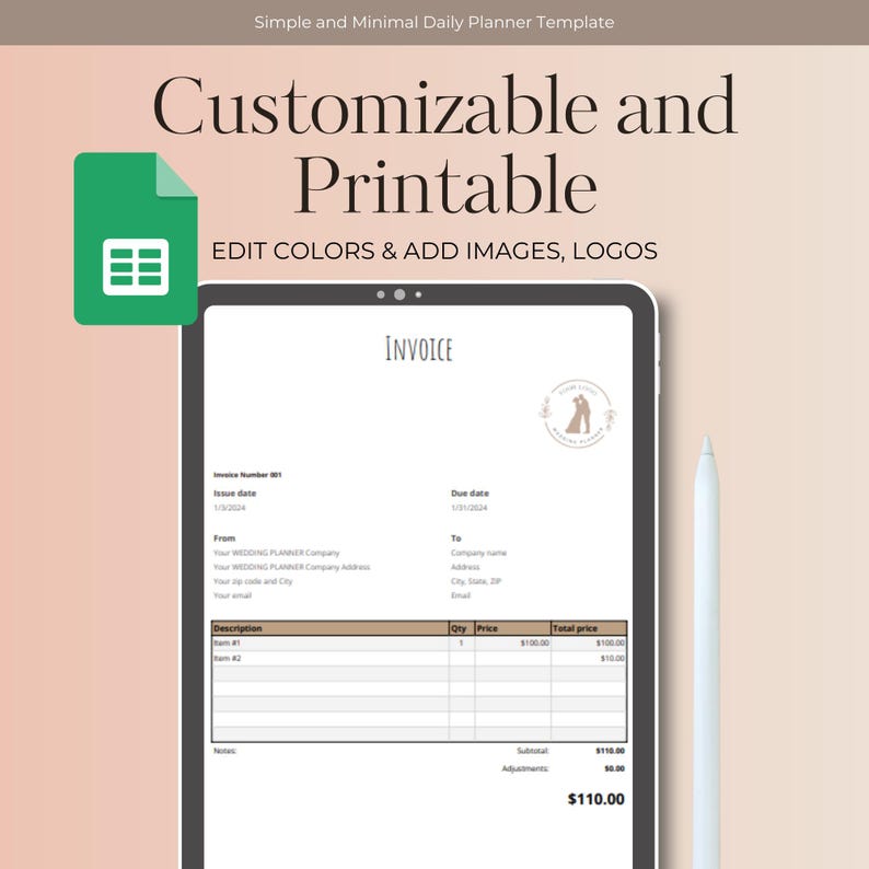 Editable XLS Sweets Shop Invoice Template - Candy Shop Invoice Template ...