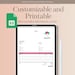 Balloon Decor Invoice Template - Printable A4 Invoice for Party ...
