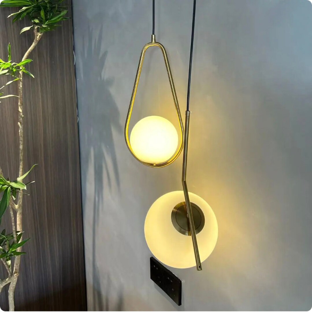 Modern Globe Ceiling Light Fixture for Dining Room Living Room - Etsy