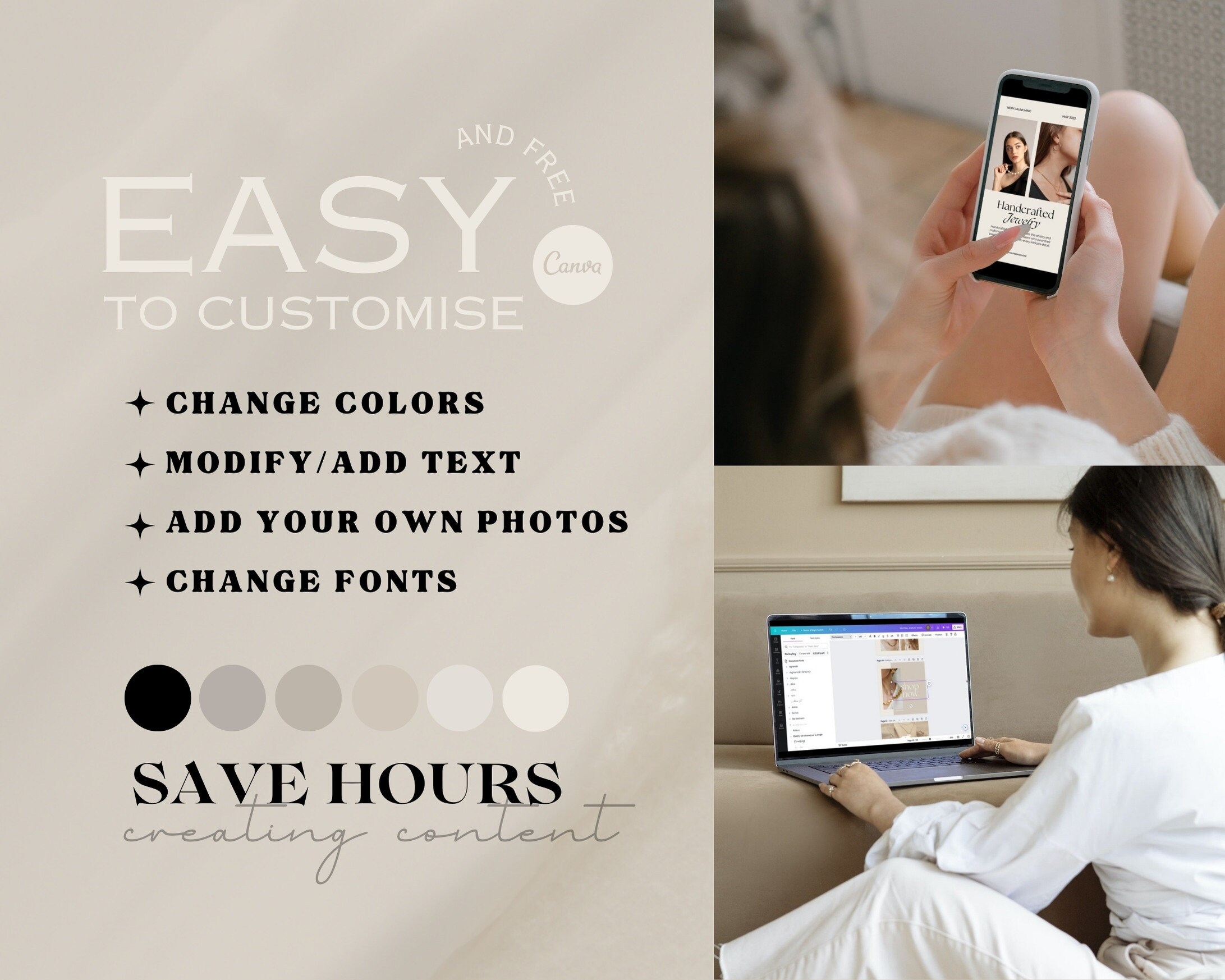 200 Jewelry Instagram Templates Jewelry Designer Template Jewelry ...