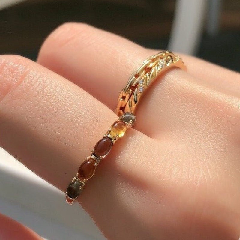 Vermeil Ring - Etsy