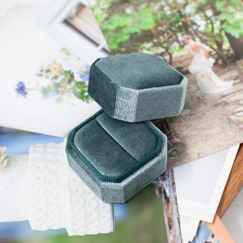 Velvet Ring Box - Etsy