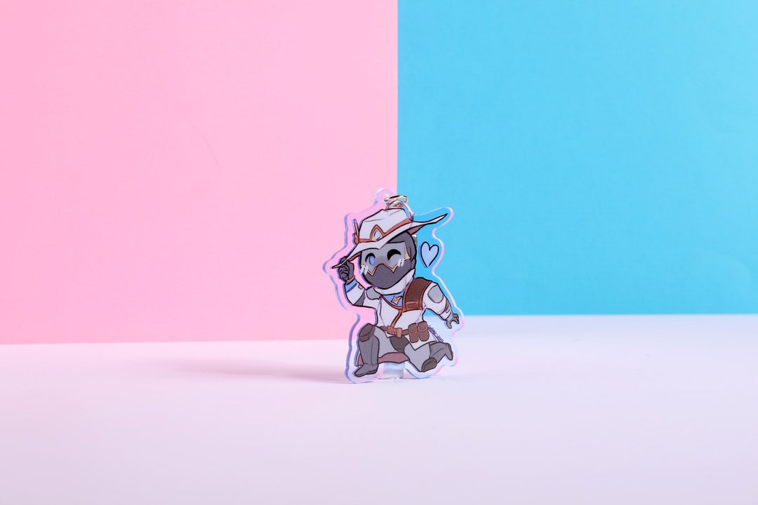 Mini Cypher Blue Acrylic Charm - Etsy