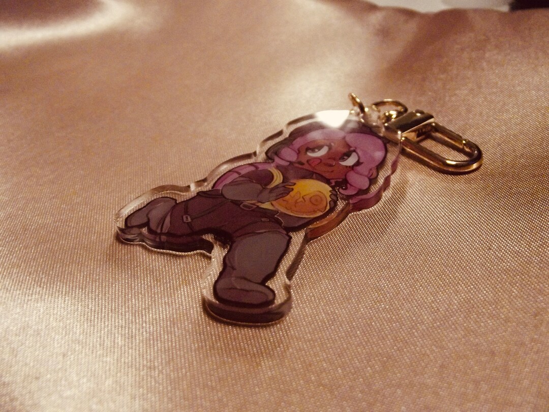 PRE-ORDER/ in Stock Salmon Runners Acrylic Splatoon Salmon Keychain - Etsy