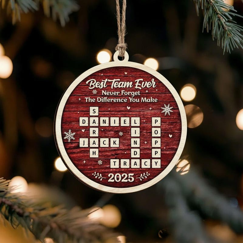 Best Team Ever Bauble - Etsy UK