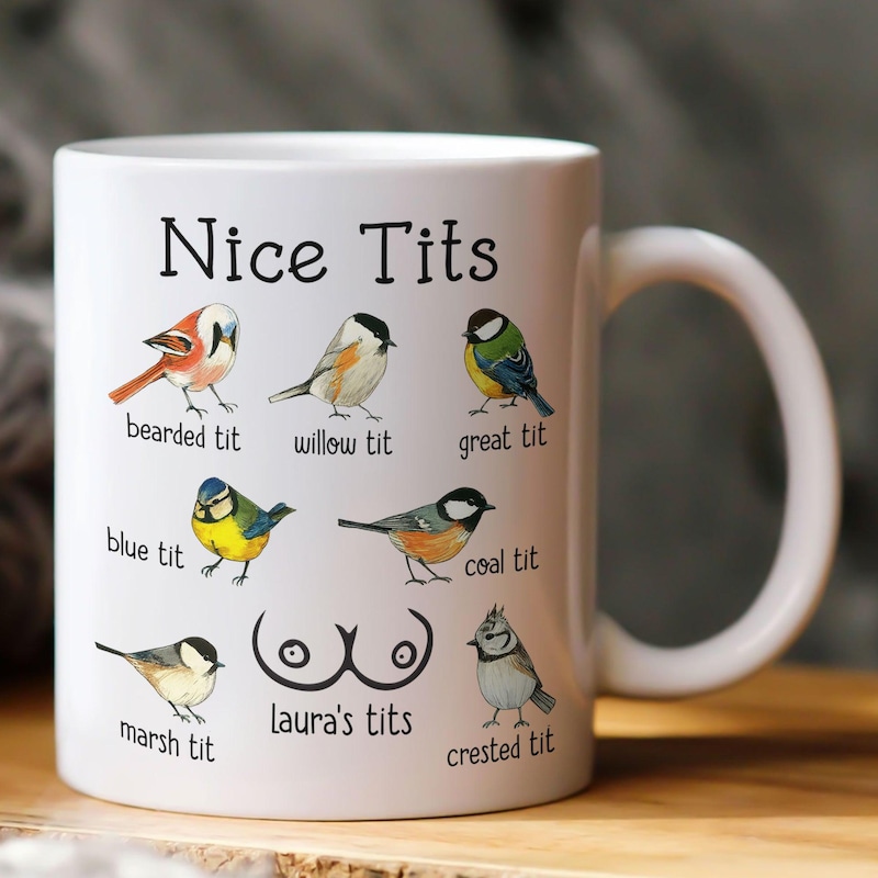 Bird Watcher Mug Tits - Etsy
