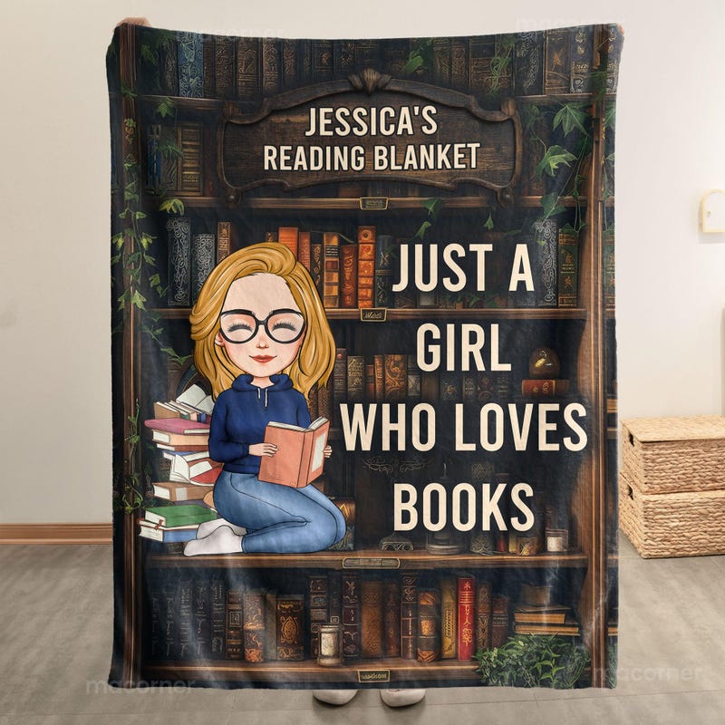 Readers Throw Blanket - Etsy