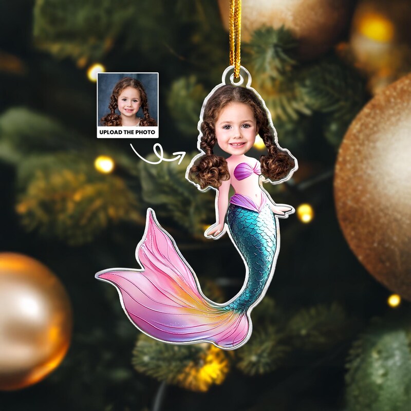 Mermaid Ornaments - Etsy