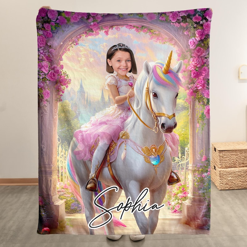 Face Blanket as Princess - Etsy