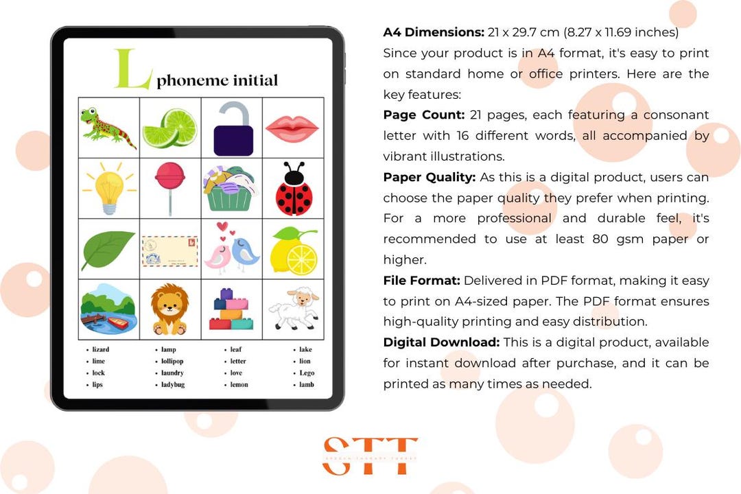 Initial Sounds Activity Book | Kindergarten Phoneme Isolation ...
