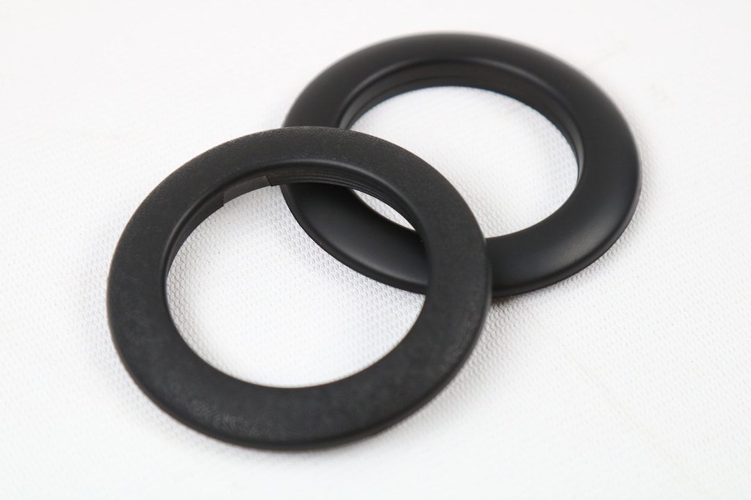 Matte Black Curtain Eyelet Grommet, 15 Colors Options, 1/2 Inch 38mm ...