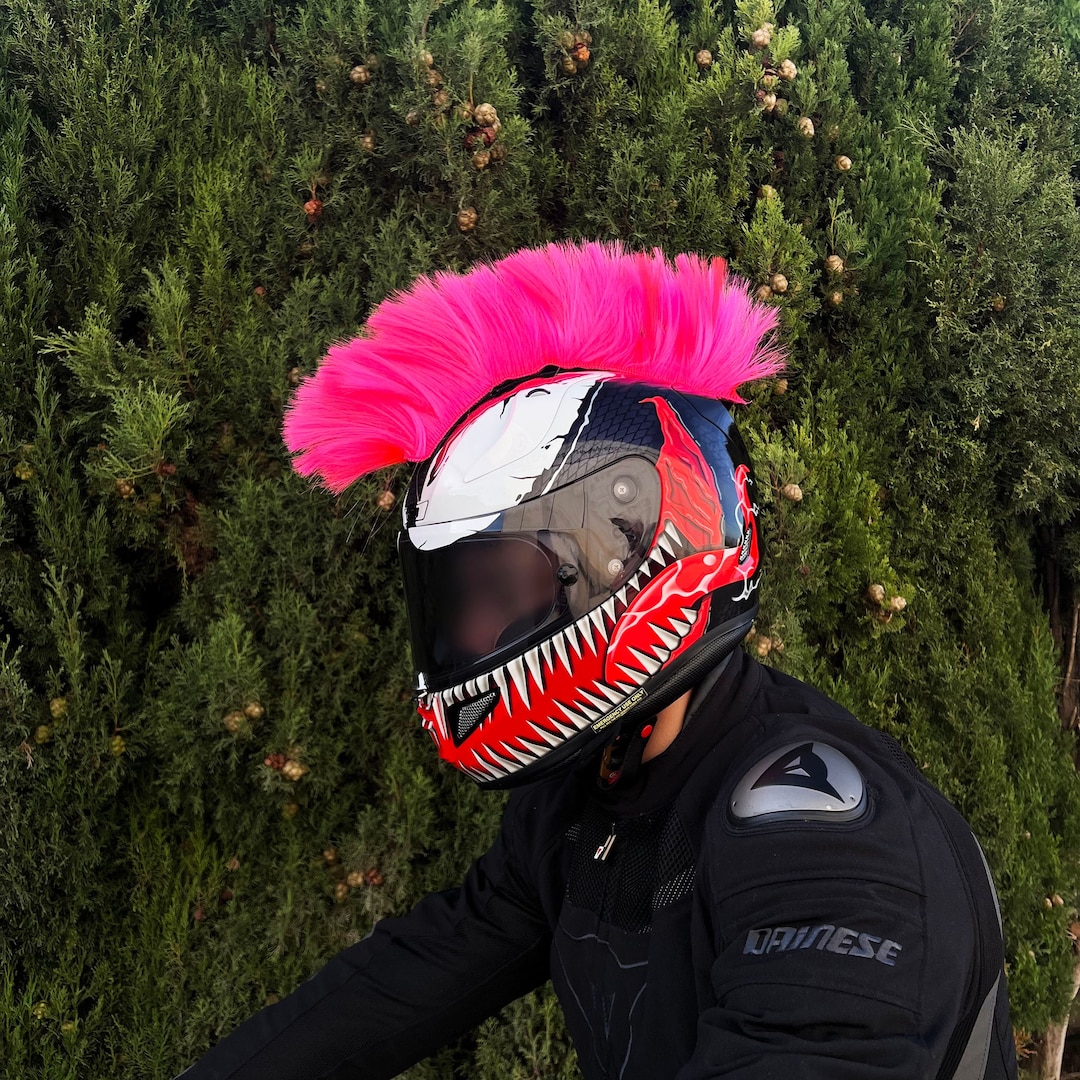 Pink Helmet Mohawk - Etsy