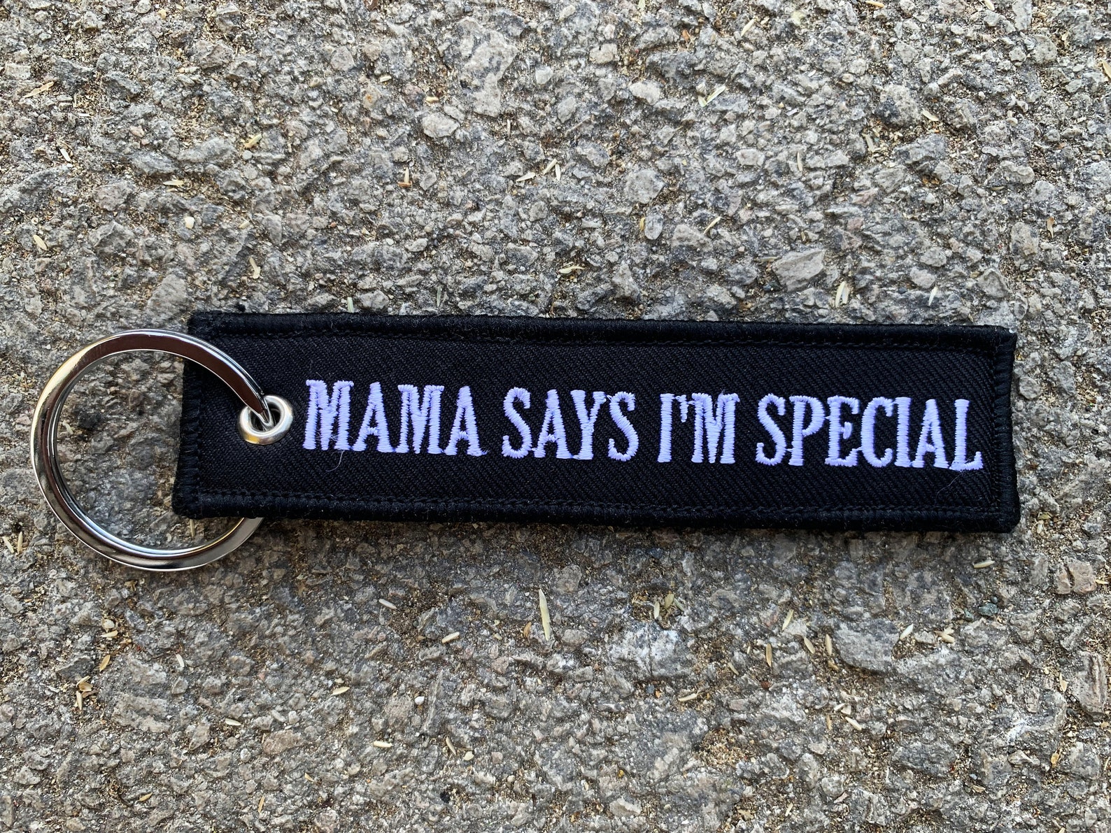 Mama Says I'm Special Motorcycle Keychain Jet Tag Key Tag Motorbike ...