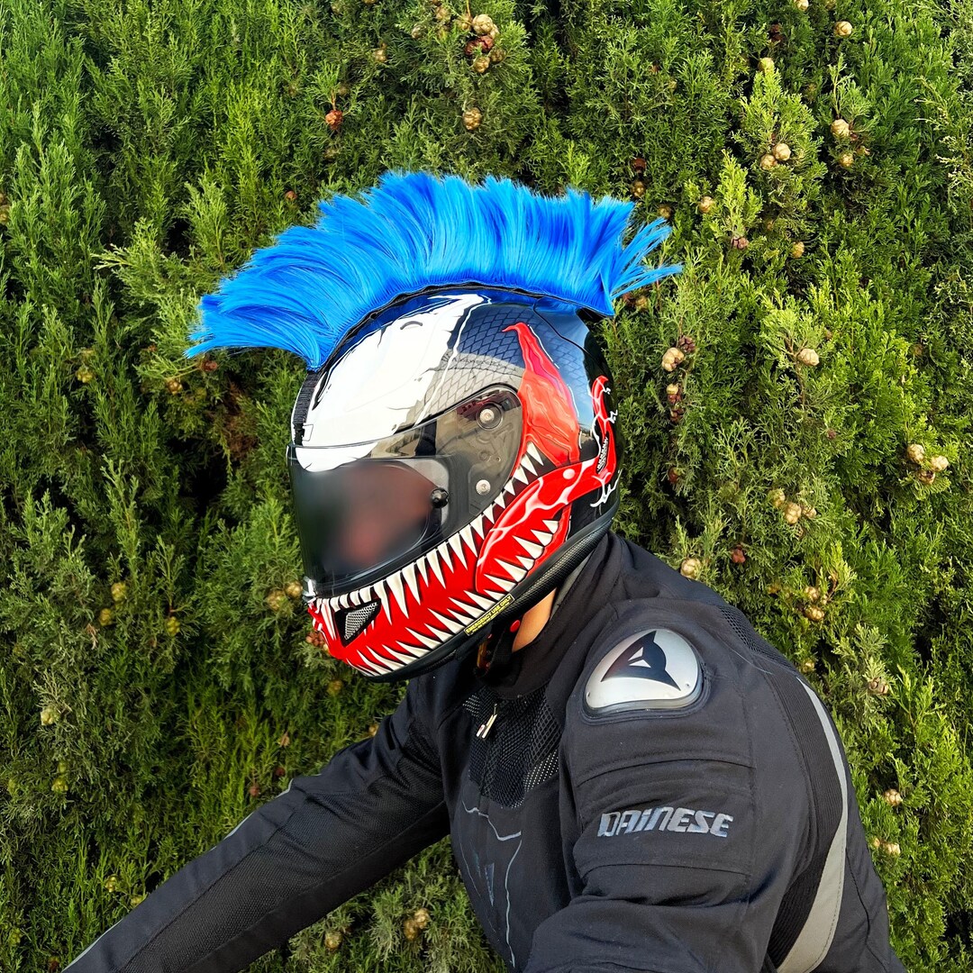 Blue Helmet Mohawk - Etsy