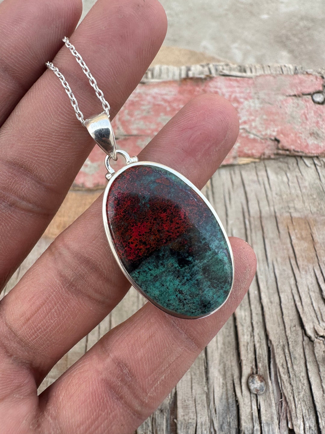 Top Quality Sonora Sunrise Gemstone Pendant Necklace Handmade Jewelry ...