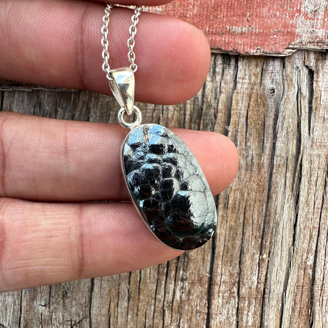 Top Grade Botryoidal Hematite Gemstone Pendant Necklace Handmade ...