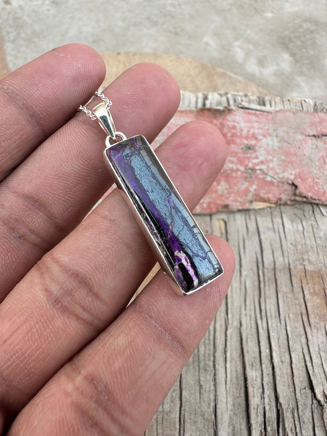 Top Grade Genuine Sugilite Gemstone Pendant Handmade Jewelry Pendant ...