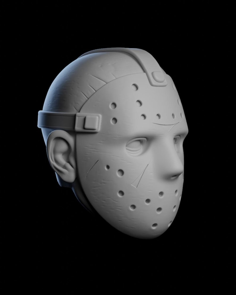 Jason Voorhees - Custom Action Figure Head STL File - Etsy