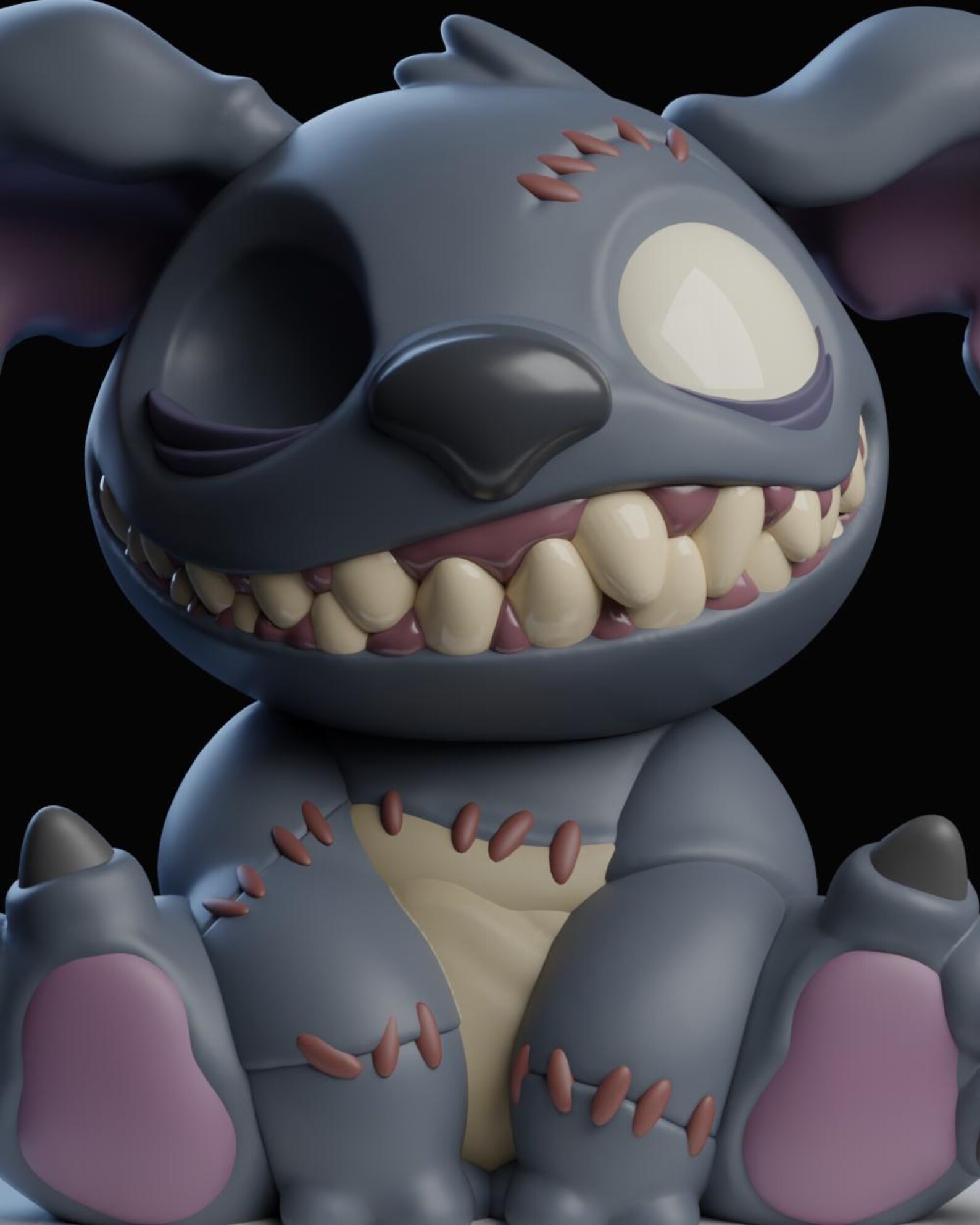 Zombie Stitch STL File for 3D Printing - Etsy