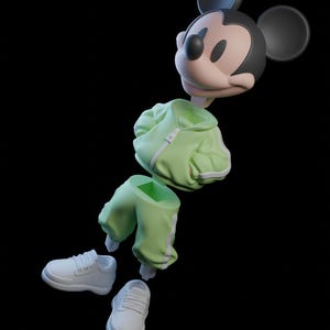Minnie & Mickey Urban Art Toy STL Files for 3D Printing (now Includes ...