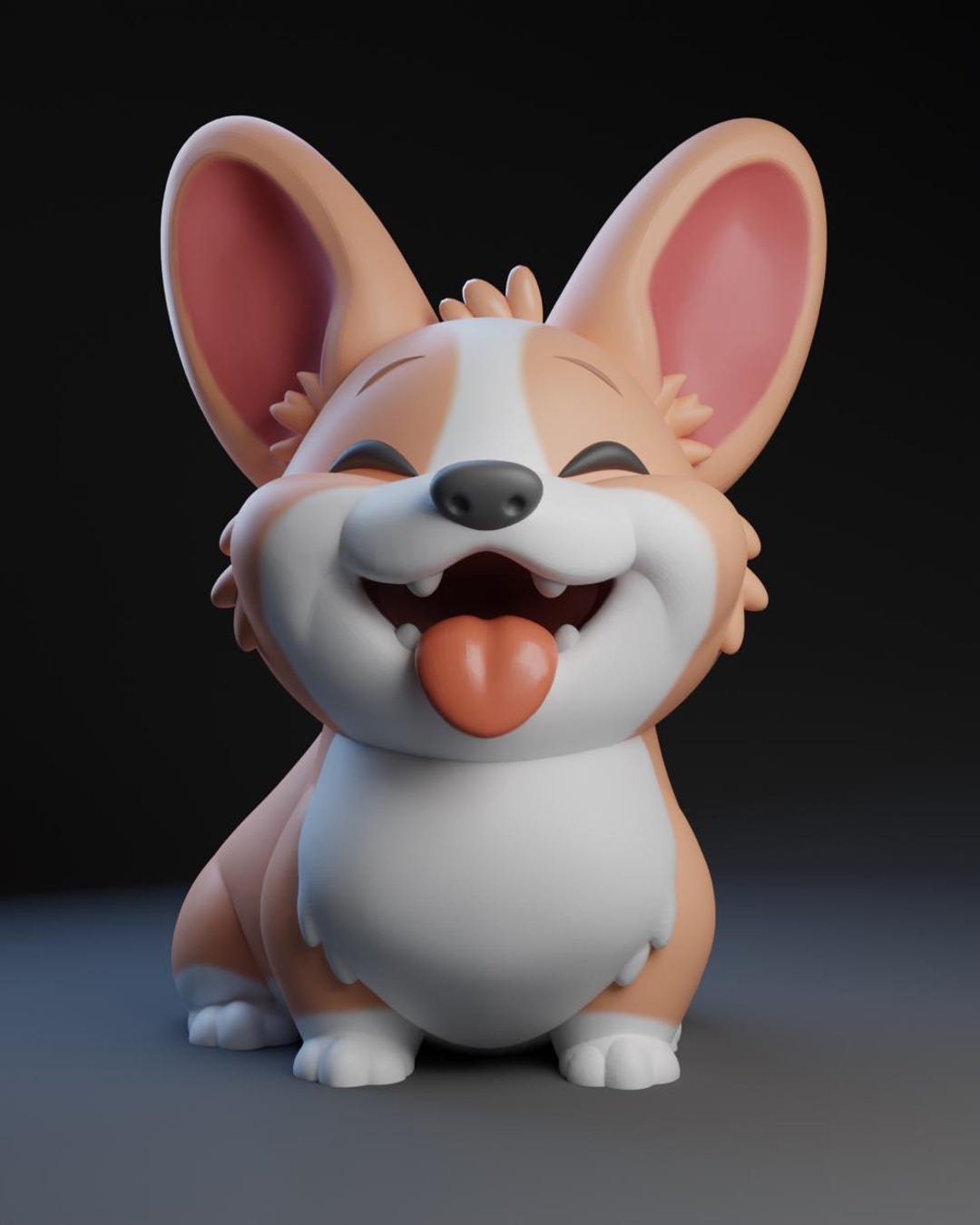 Corgi Dog Stl File. - Etsy