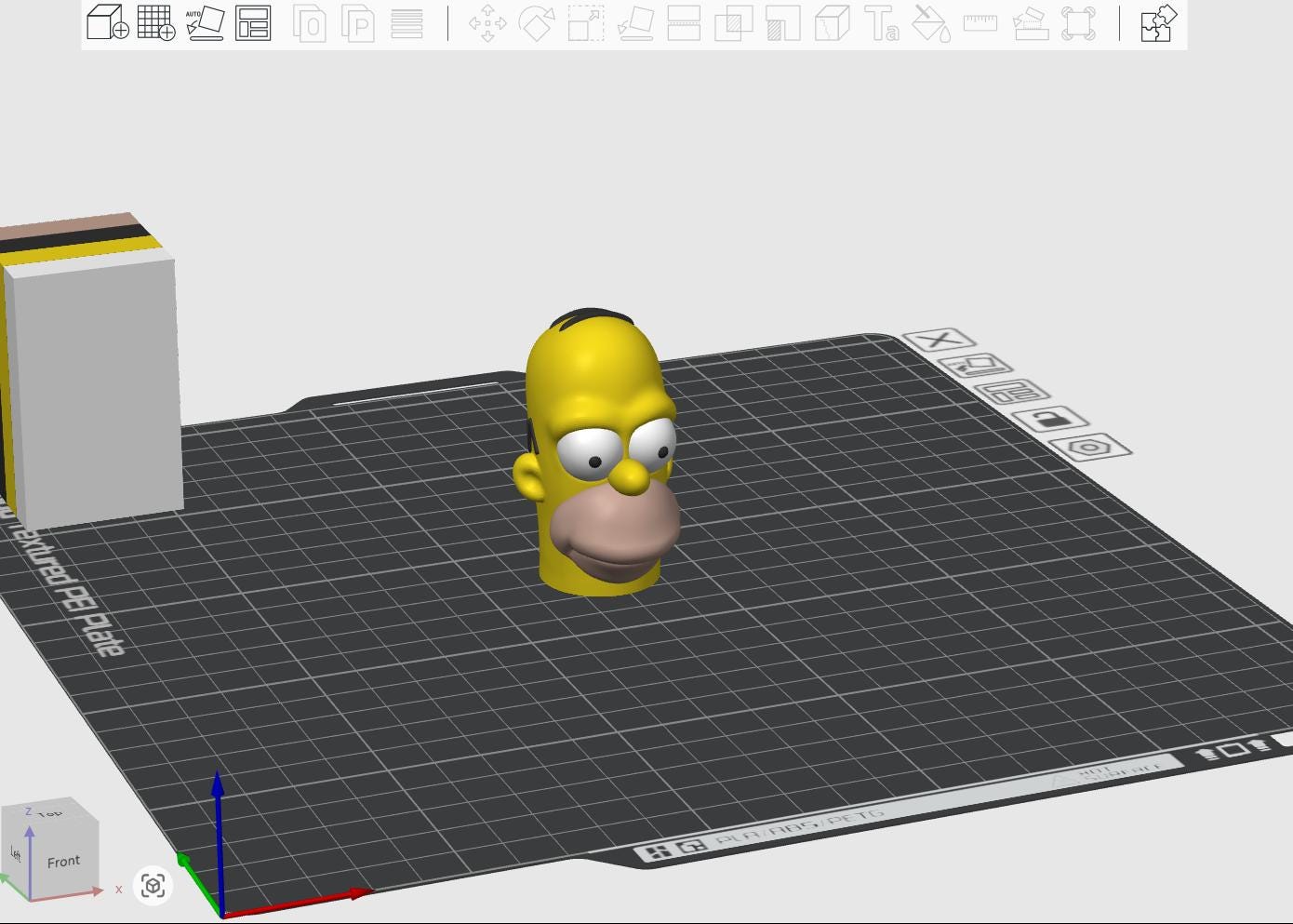 Homer Urban Art Toy STL File for 3D Printing (now With Colour 3mf Files ...