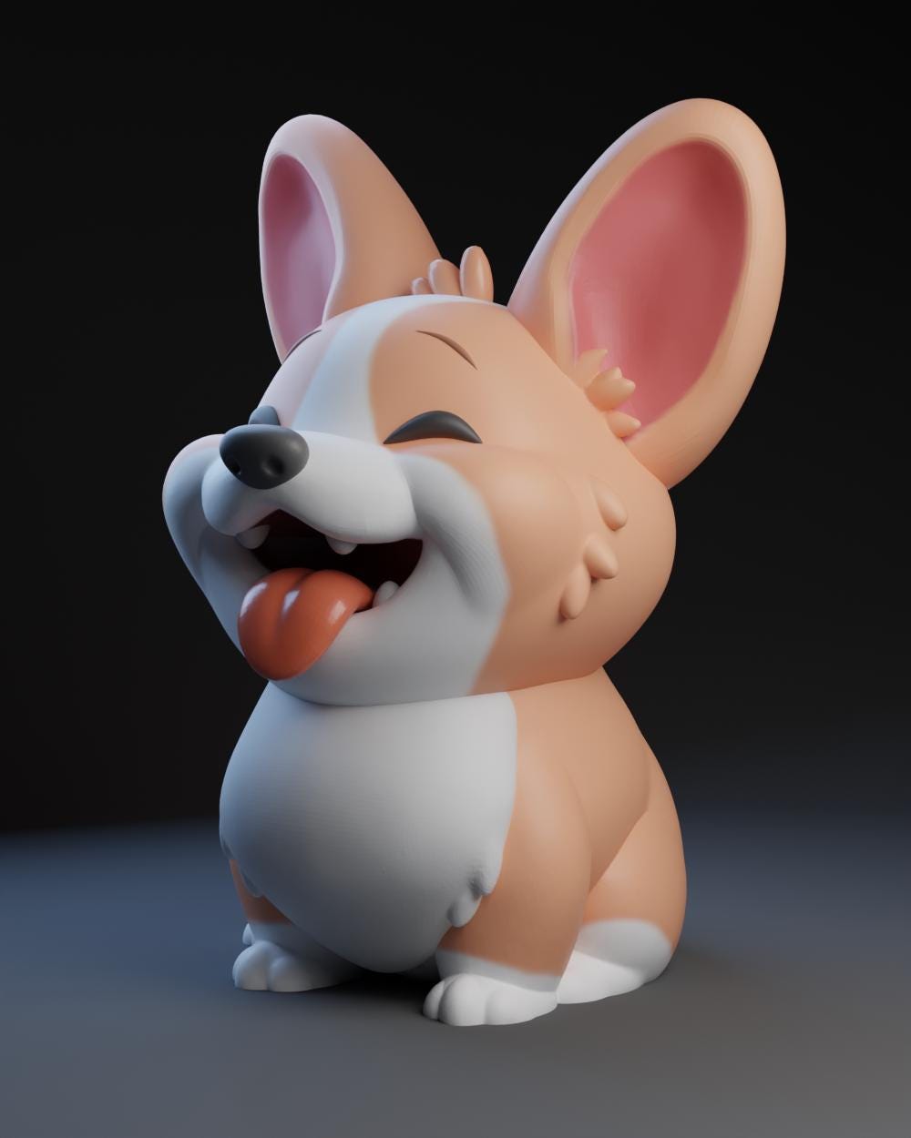 Corgi Dog Stl File. - Etsy