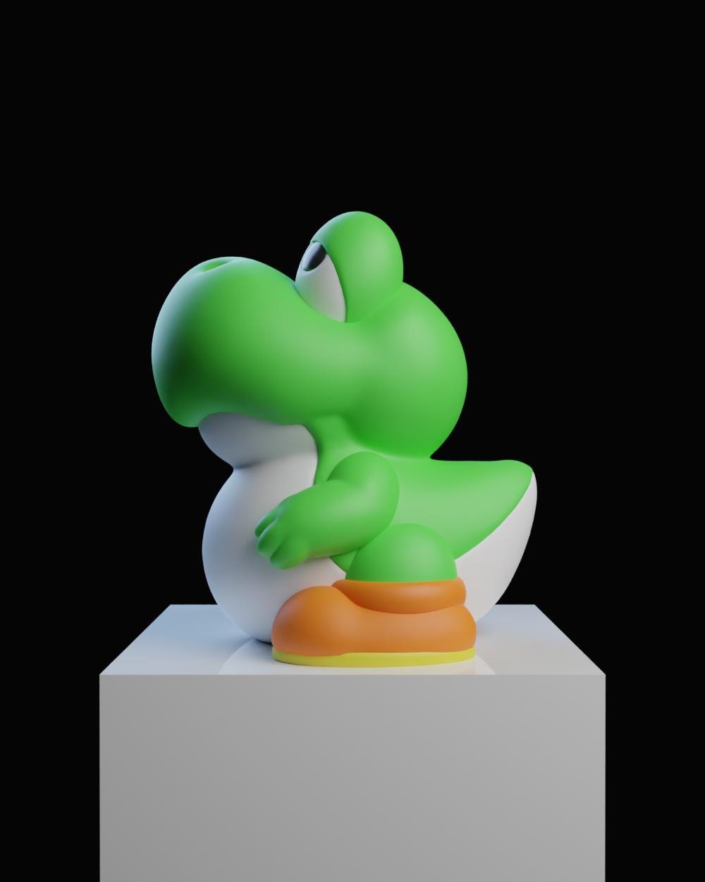 Baby Yoshi STL File for 3D Printing - Etsy