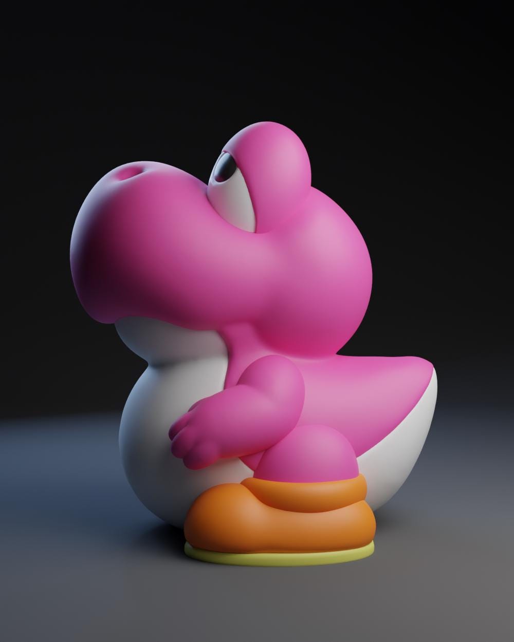 Baby Yoshi STL File for 3D Printing - Etsy